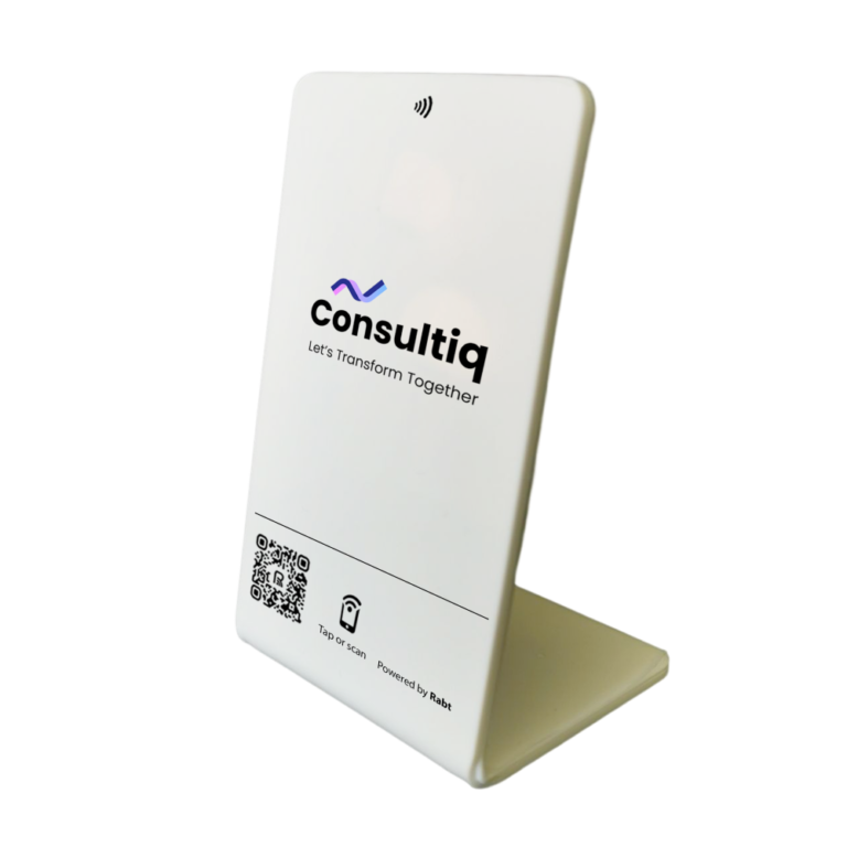 Best Quality NFC & QR code stand with elegant style