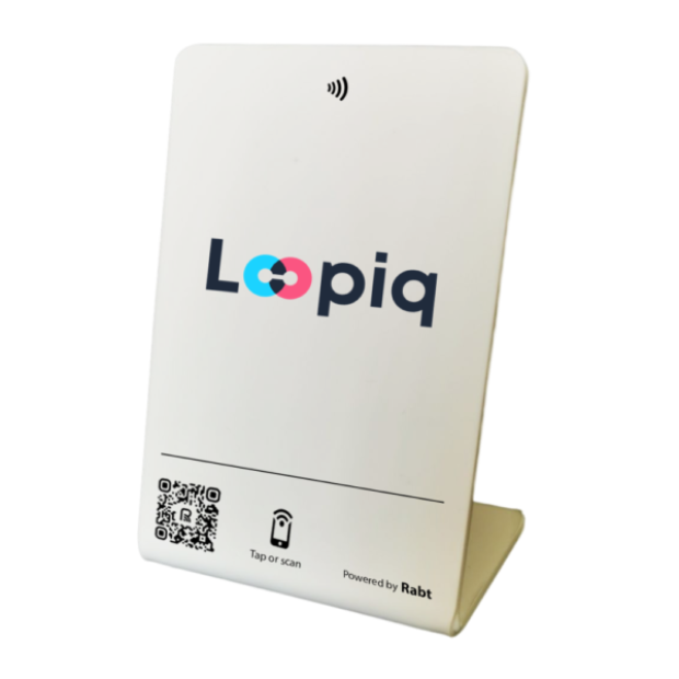 Best Quality NFC & QR code stand with elegant style